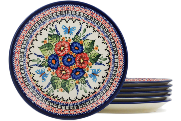 Polish Pottery Dinner Plate Sets | Boleslawiec Stoneware Sets