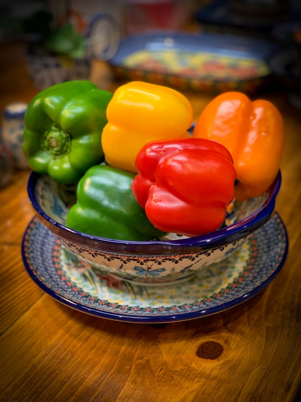 Recipe – Polish Stuffed Bell Peppers - Polish Pottery Artisans